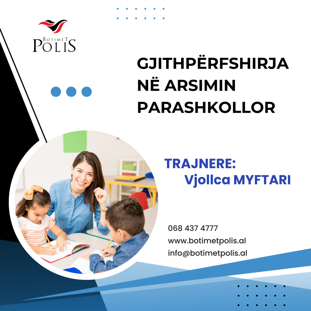 Gjithpërfshirja në arsimin parashkollor – Botimet Polis
