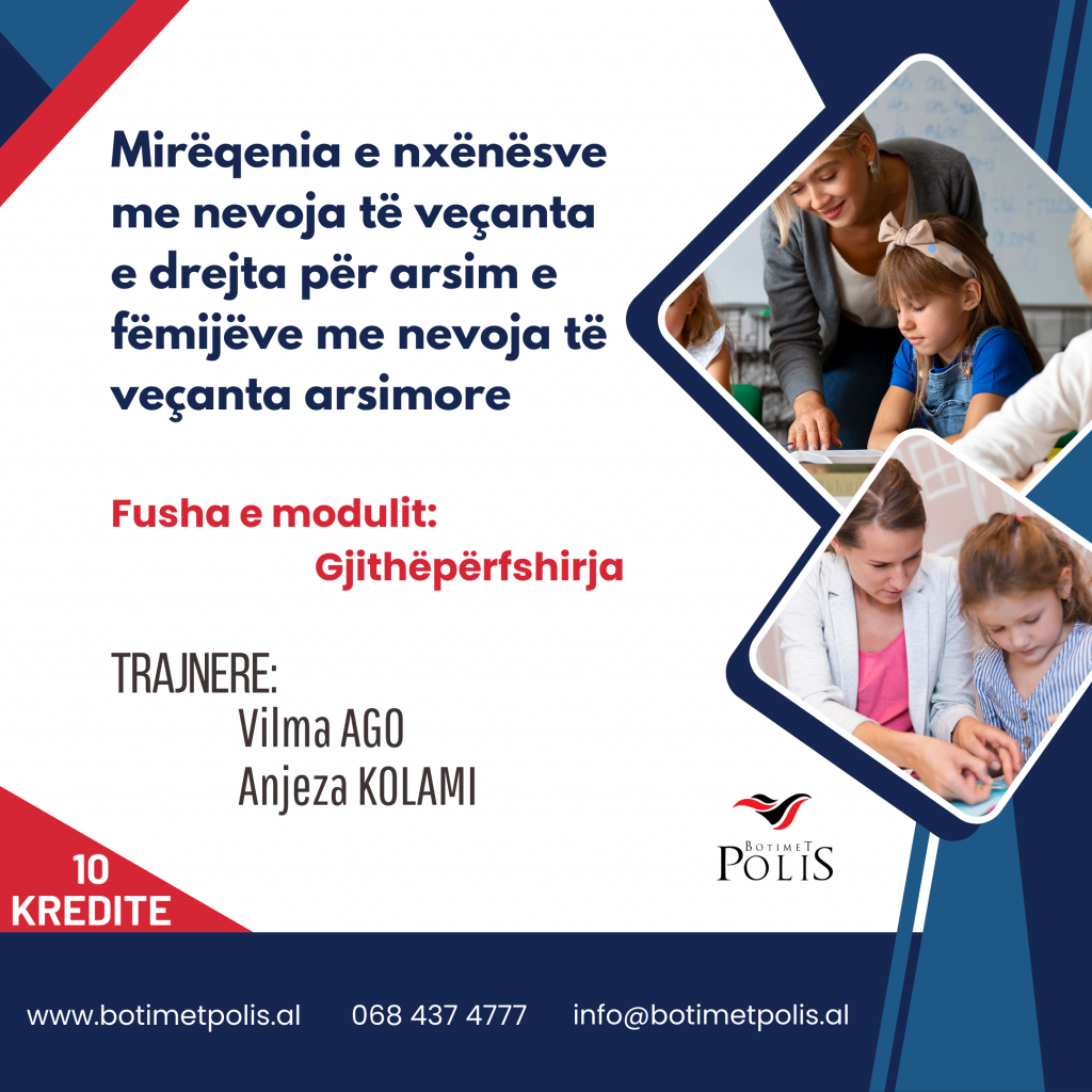 Mirëqenia e nxënësve me nevoja te vecanta. E drejta për arsim e ...